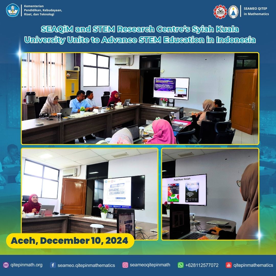 SEAQiM and STEM Research Centre’s Syiah Kuala University Unite to ...